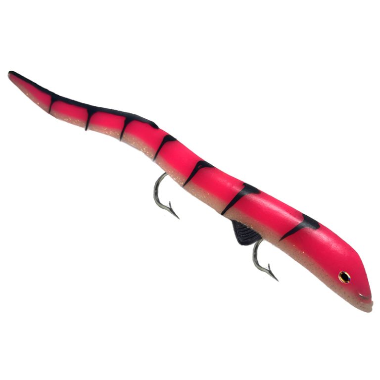 13" KILR Eel Musky Lure - Delong Lures